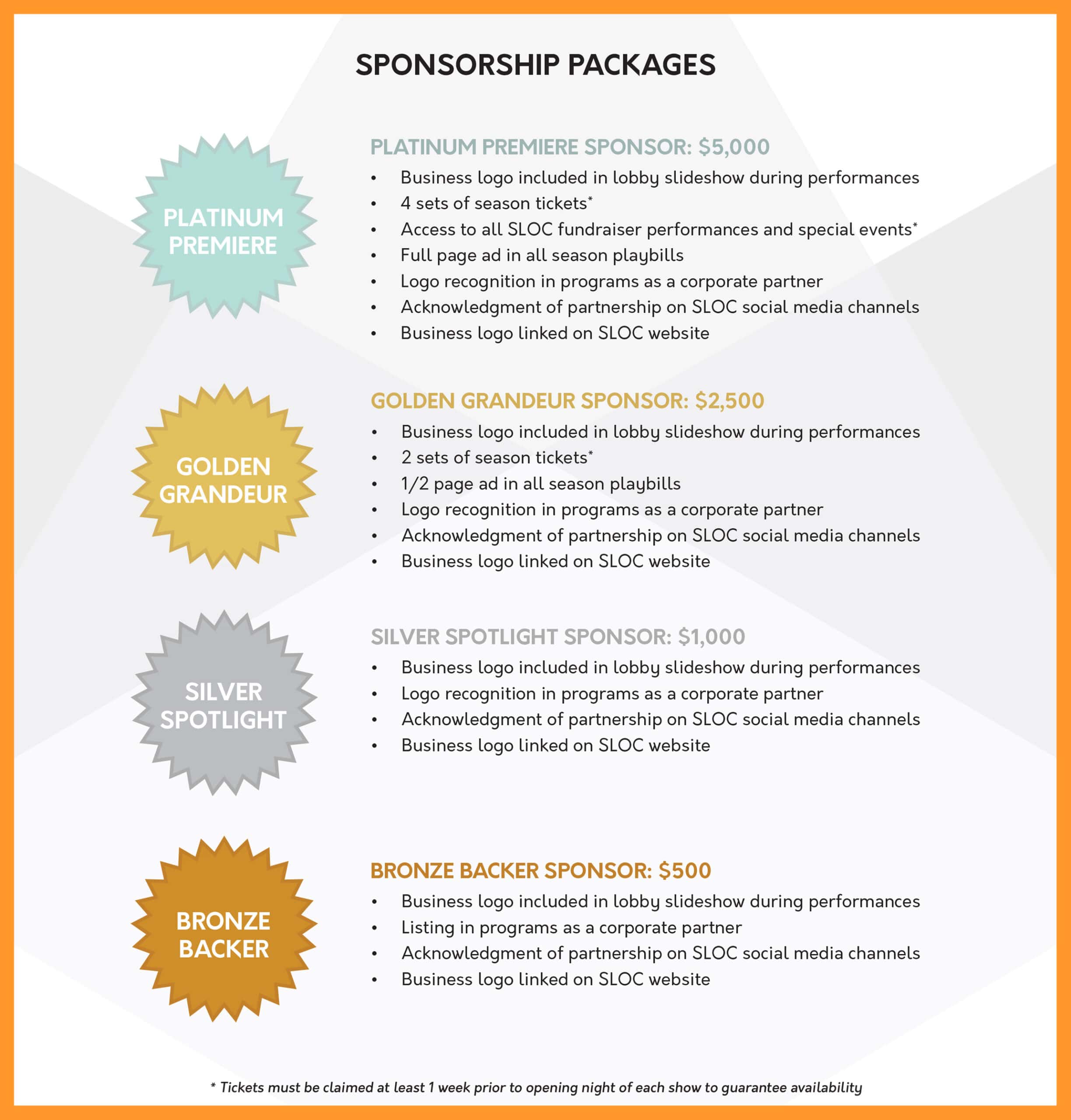 Sponsorship - SLOC